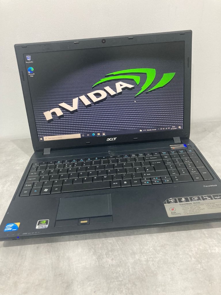 New Acer Laptop 15.6 inch Screen intel i5 Quadcore CPU Nvidia GeForce ...