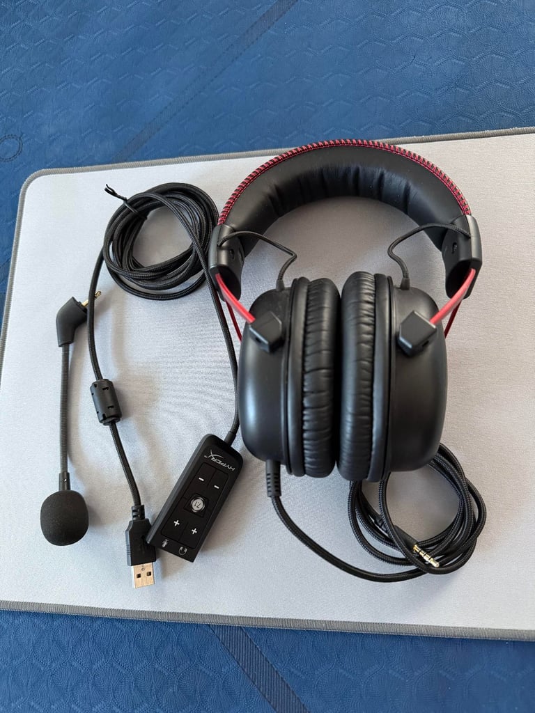 HyperX Cloud II Gaming Headset – 7.1 Surround, Noise Cancelling Mic ...