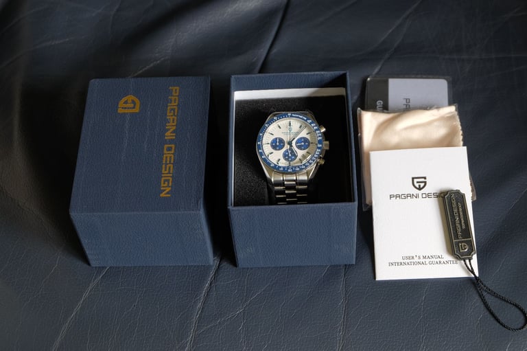 Pagani Design PD1701 (brand new) Omega Speedmaster homage | in ...