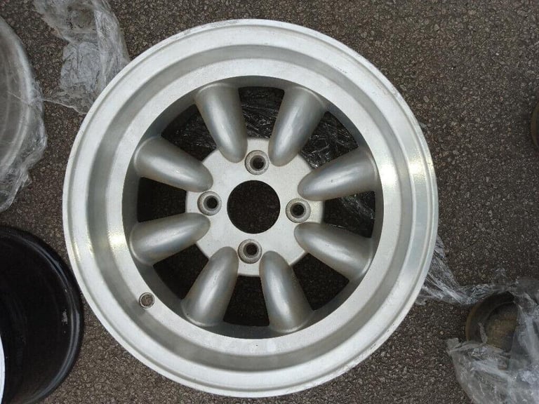 CLASSIC MINI 10 INCH 12 INCH 13 INCH ALLOY SPARE WHEELS NEW OLD STOCK ...