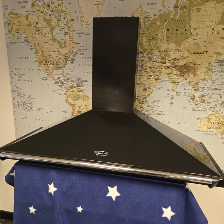 Rangemaster Classic Range Cooker Extractor Fan Hood in Black | in ...
