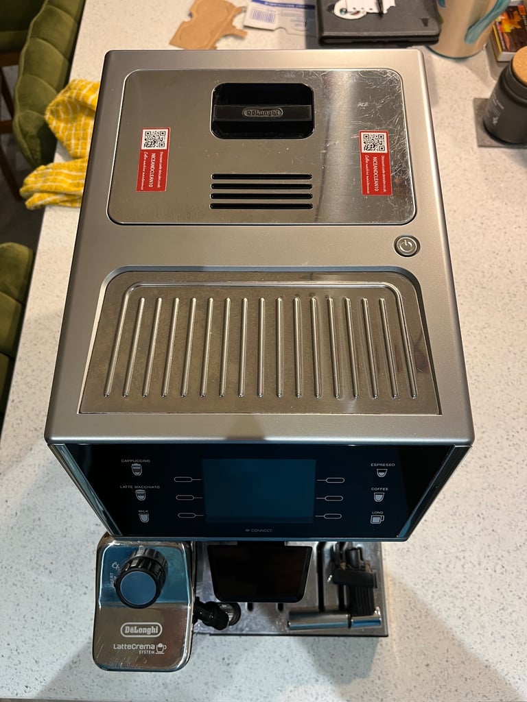 DELONGHI Prima Donna Class ECAM550.75.MS Smart Bean to Cup Coffee ...