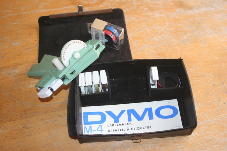 Vintage Dymo Tape machine | in Watlington, Oxfordshire | Gumtree