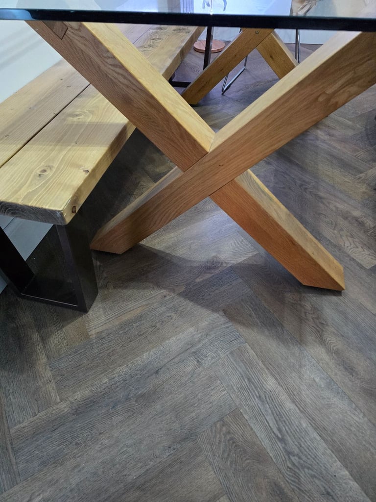 Next Glass Top Table | in Cumbernauld, Glasgow | Gumtree