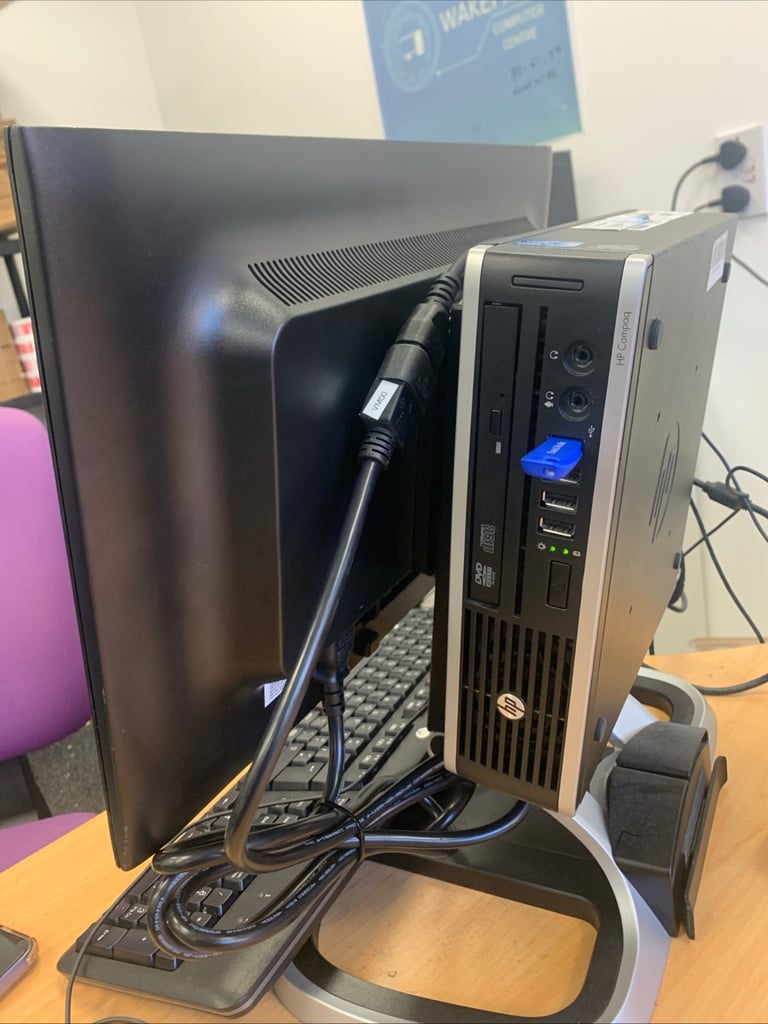 Hp compaq pc and 20” monitor | in Wakefield, West Yorkshire | Gumtree