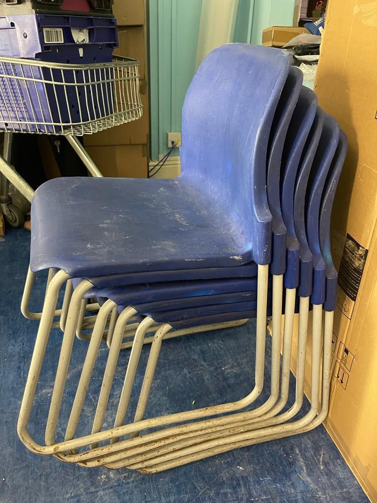 Skidbase Masterstack School Chair! £3 each 6 pieces left! each new was £37 each | in Kentish ...
