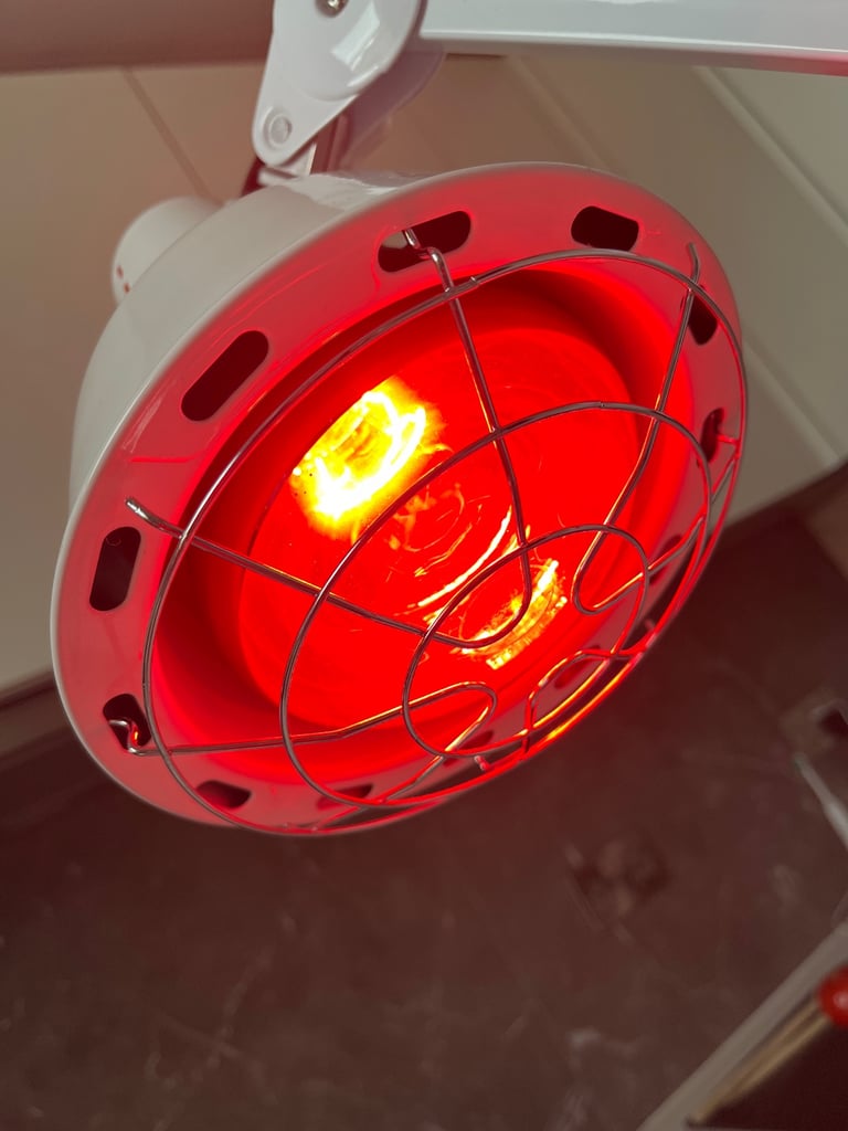 Infrared Red Light Heating Therapy Floor Stand Lamp 275W Adjustable ...