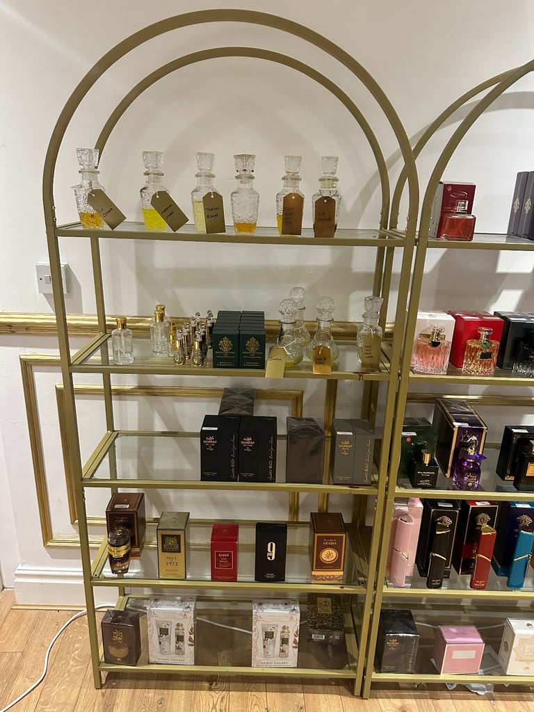 Beautiful gold shop display units x 5 available | in Bradford, West ...