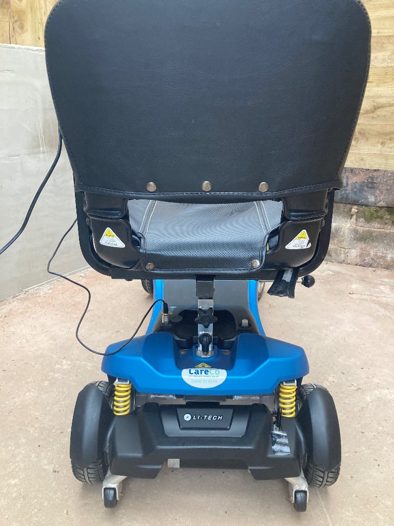 Li - tech neon aluminium travel scooter | in Lakeside, Cardiff | Gumtree