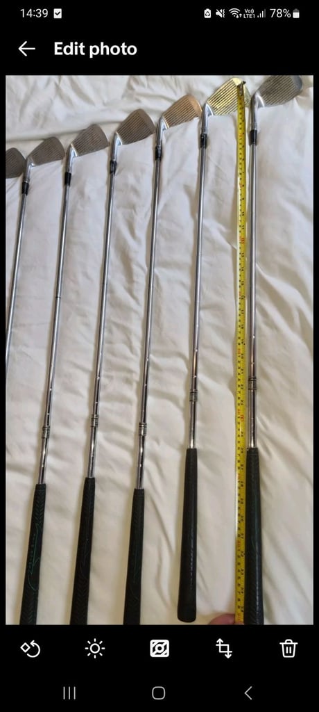 Wilson X31 golf clubs+Callaway golf bag with stand and hood in very ...