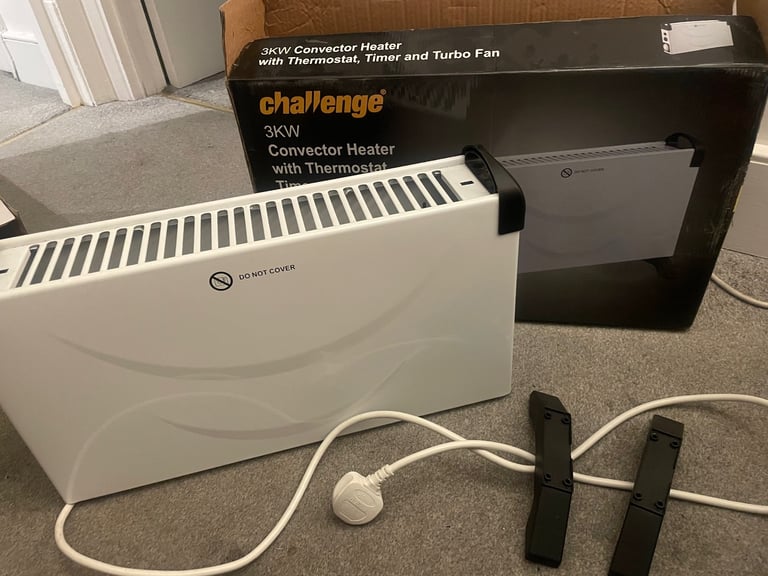 Challenge 3KW Convector Heater with timer and thermostat | in Wanstead ...
