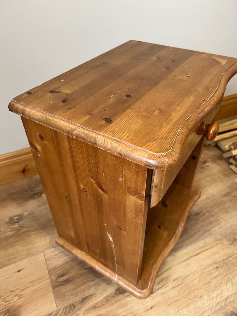 Wooden bedside locker | in Londonderry, County Londonderry | Gumtree