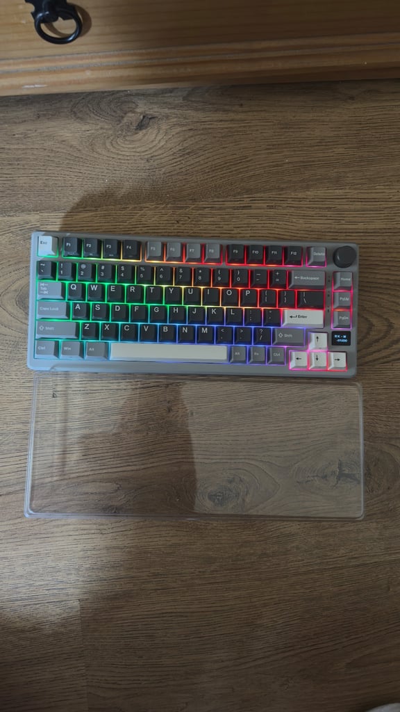 RK ROYAL KLUDGE M75 Wireless Mechanical Keyboard 2.4Ghz/BT5.1/USB-C ...