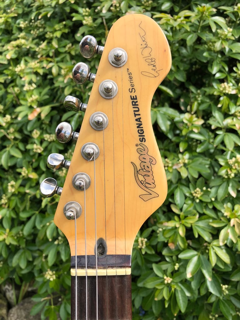 Vintage Geoff Whitehorn Signature Guitar Not Fender Stratocaster | in ...