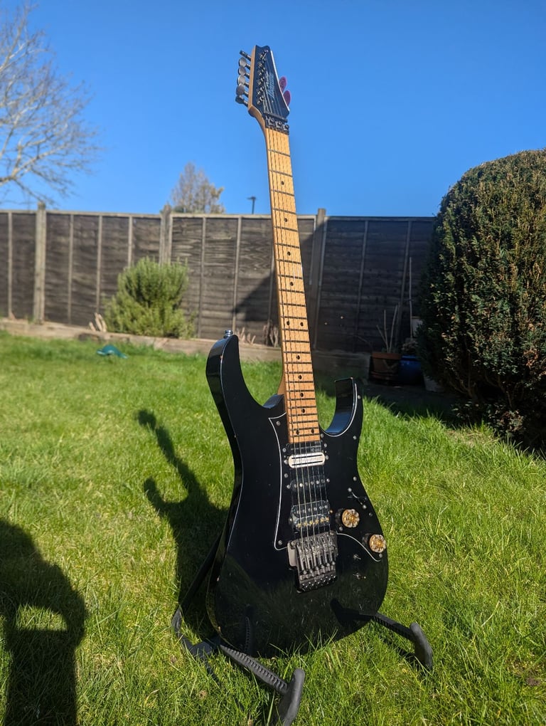 Ibanez Prestige RG1550 electric guitar with Fernandez Sustainer and ...