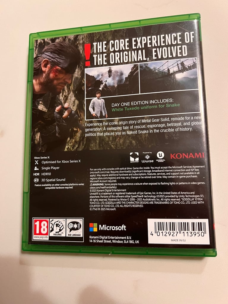 Metal Gear Solid Delta: Snake Eater (Xbox Day One Edition) | in Poole ...