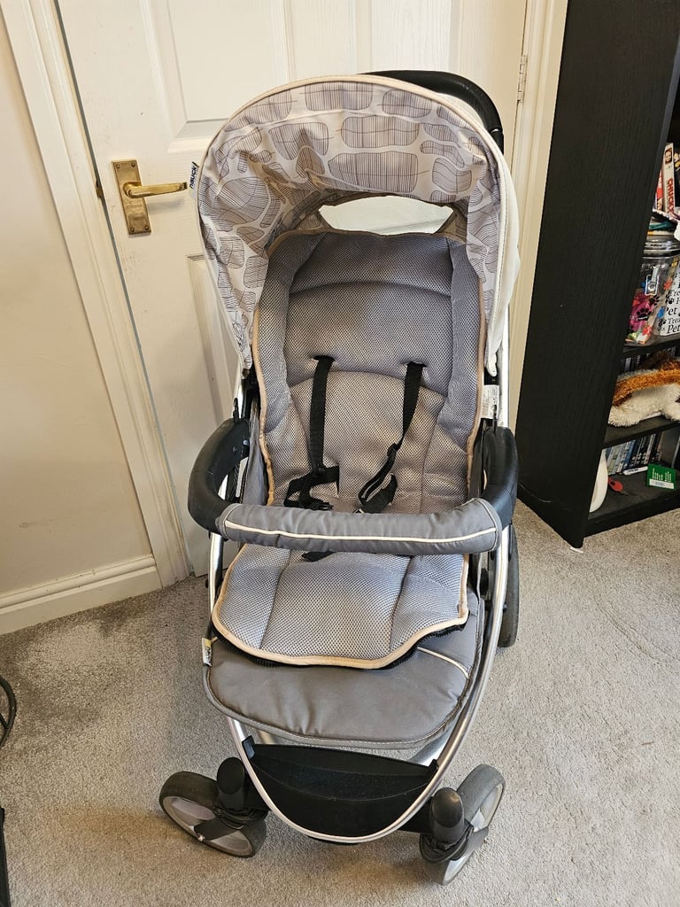 Hauck Malibu XL 3-in-1 Travel System – Rock 3 in 1 pram | in Wisbech ...