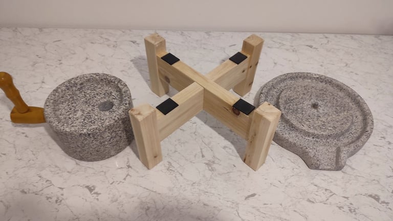 Stone Grain Mill, Hand Stone Grinder, Natural Granite Paste Mill ...