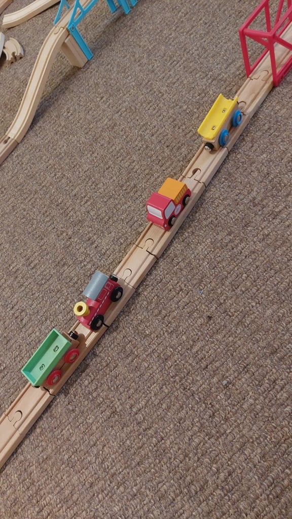 Tesco wooden train track | in Templepatrick, County Antrim | Gumtree