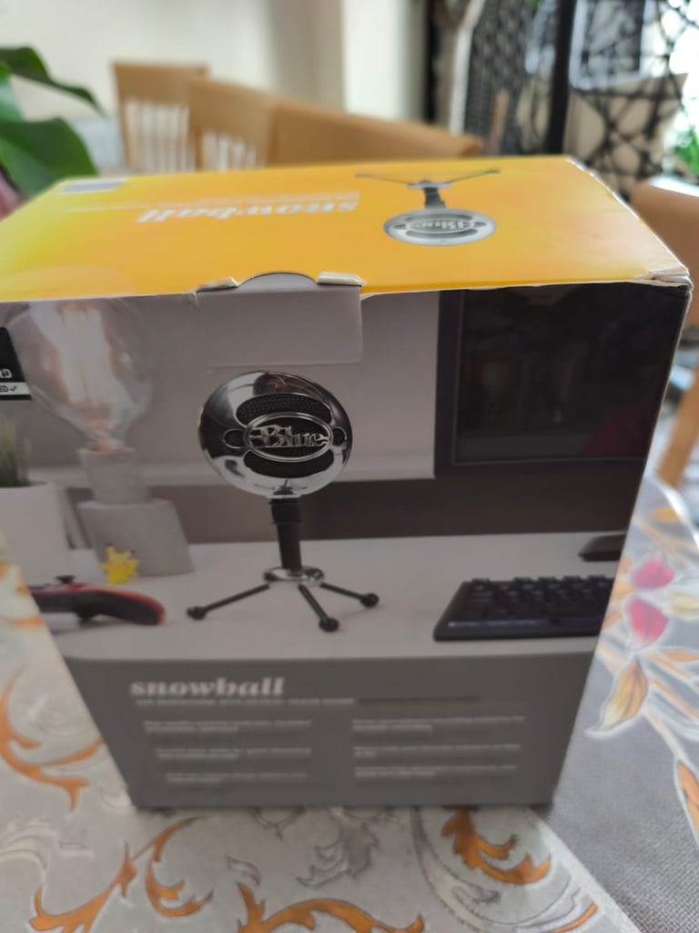 Blue Snowball iCE USB Mic for Recording, Streaming, Podcasting, Gaming ...