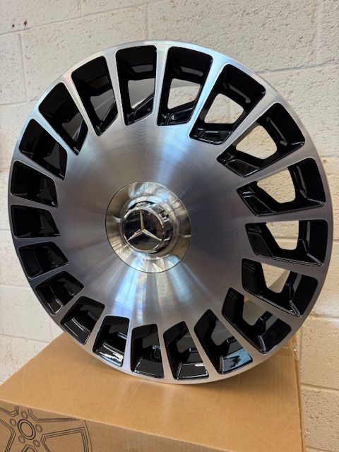 20 inch Staggered Maybach Style Wheels For Mercedes E / S Class - LAST ...