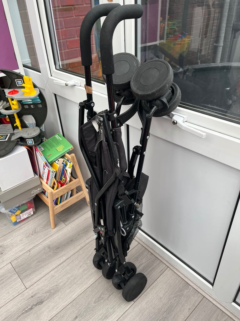 Baby stroller black fold up pushchair | in Bournemouth, Dorset | Gumtree