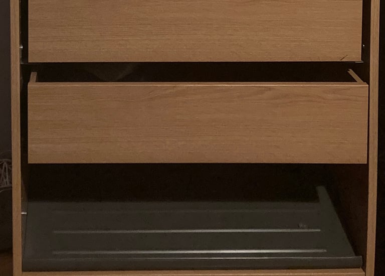 IKEA Komplement pax wardrobe shoe rack shelves in grey 75 x 35/58 | in ...
