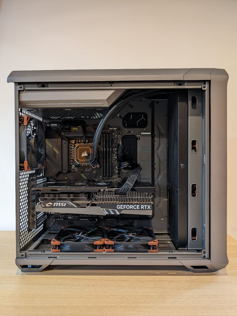 WORKSTATION PC - Ryzen 9950X - RTX 5090 - 128GB DDR5 - 1TB + 2TB SSD ...