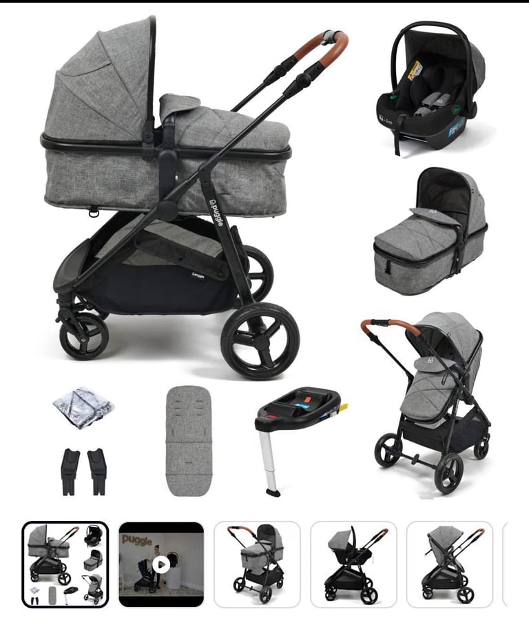 Puggle Monaco XT 2-in-1 Travel System with ISO-fix | in Leicester ...