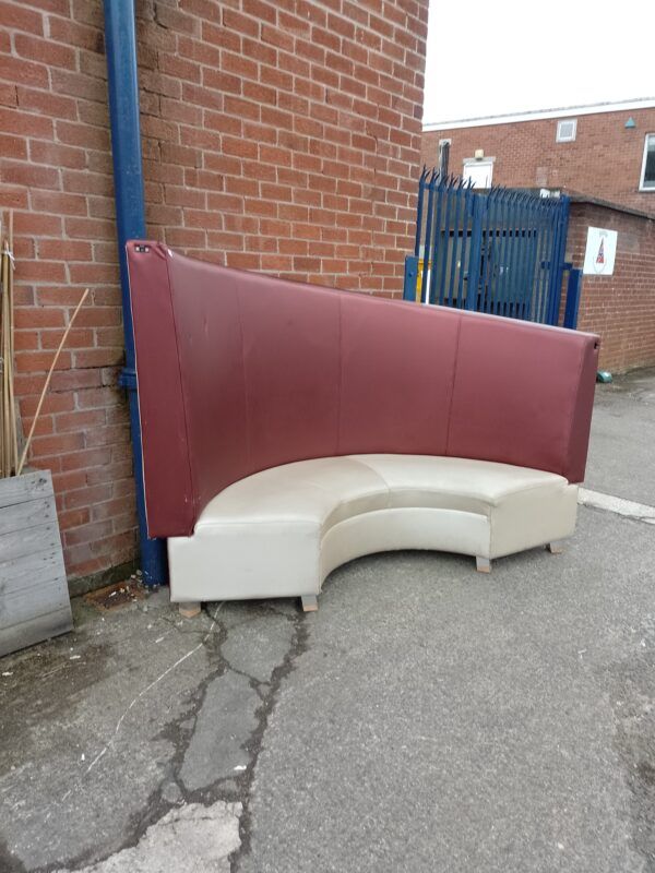 Large cove seating/ bar/lounge curved seating, ref:18555 £135.00 | in ...