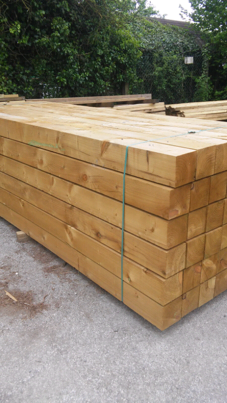 6x6 Posts 3.0m long. Treated. £43 each | in Hucknall, Nottinghamshire ...