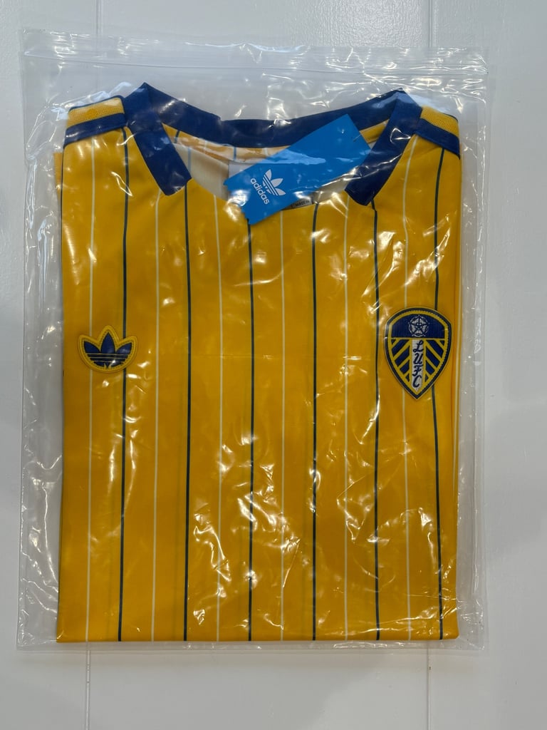 Leeds United Adidas Originals Icon Jersey in adult sizes Small, Medium ...