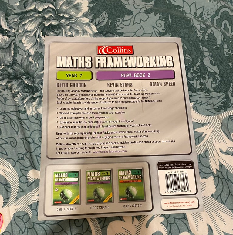 Collins Maths Frameworking KS3 (Year 7) | in Victoria Park, London ...