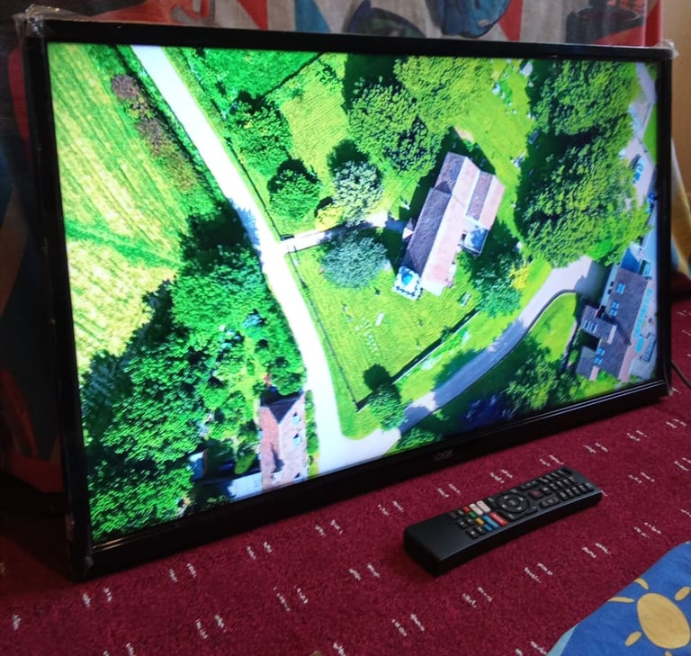 32 inch smart hd slim lightweight Freeview TV with remote | in ...