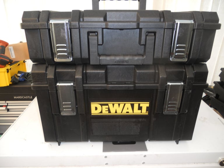 DEWALT-T-Stack Toolbox Set-LARGE SIZE!-550x300x300 and 550x300x150-NEW ...