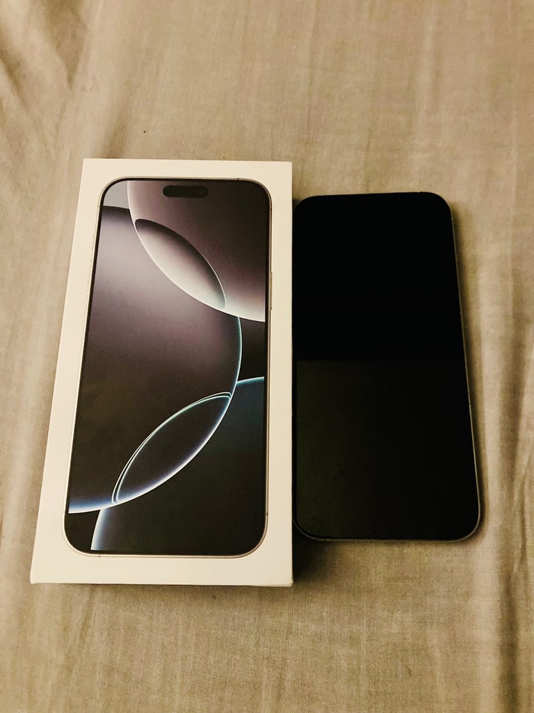 iPhone 16 pro max as good as new with box | in Southside, Glasgow | Gumtree
