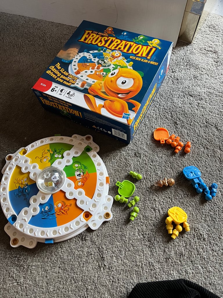 Frustration with the new Slam-o-matic board game | in Carlton ...