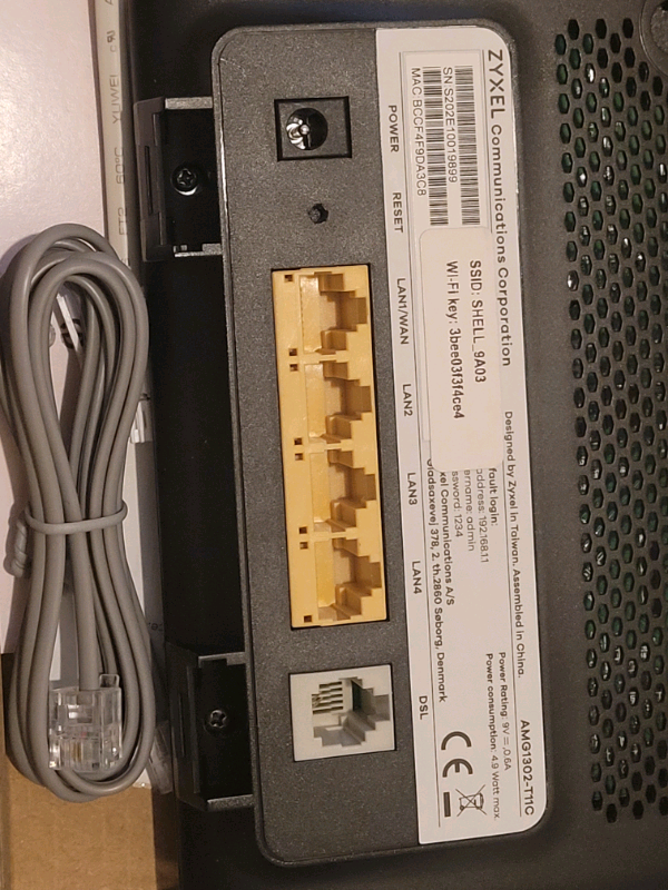 Shell Energy Broadband Router Black | in Sunbury-on-Thames, Surrey ...