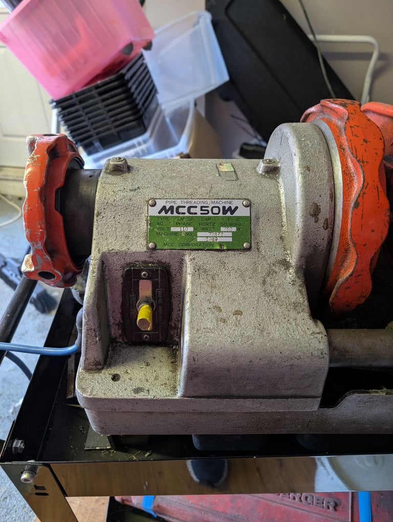 MCC Pipe Threading Machine | in Prudhoe, Northumberland | Gumtree