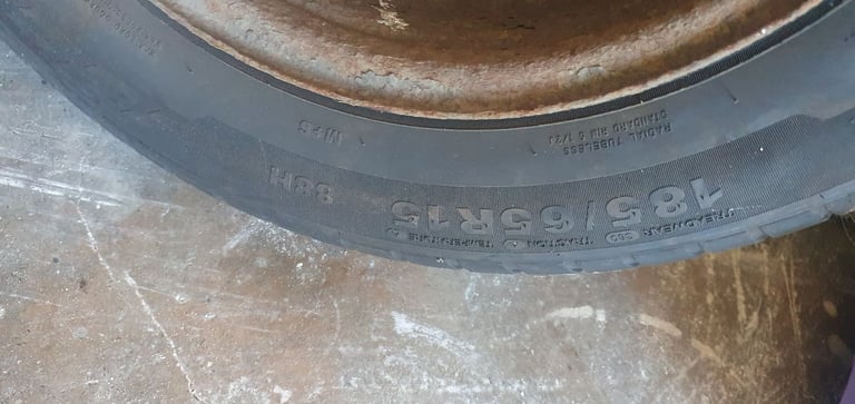 15 inch wheel and brand new tyre Peugeot/Citroen 185/65/R15 | in ...