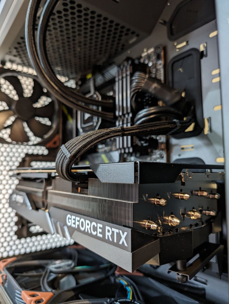 WORKSTATION PC - Ryzen 9950X - RTX 5090 - 128GB DDR5 - 1TB + 2TB SSD ...