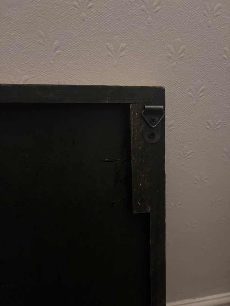 Rustic wooden wall picture chunky hanging sign | in West End, Glasgow ...