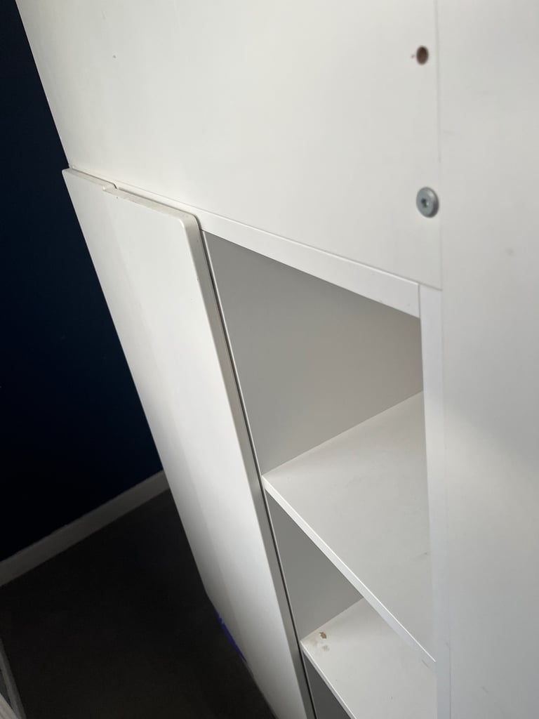 IKEA Loft Bed with Wardrobe and shelving - No desks | in Burnside ...