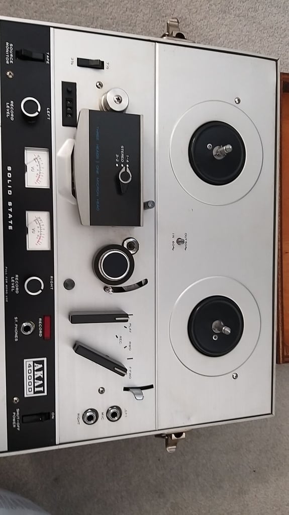 AKAI 4000D reel top reel tape player/recorder - Japan - Vintage | in ...