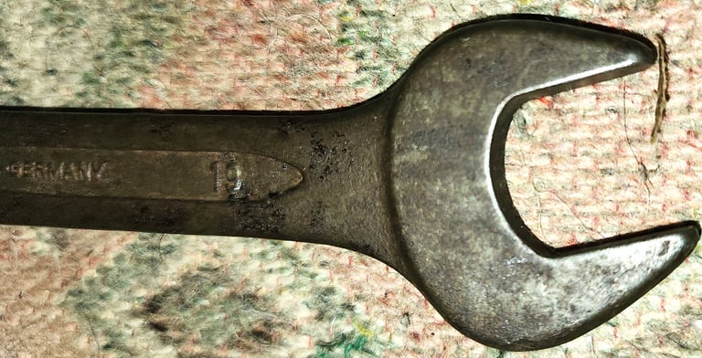 VINTAGE HEYCO 350 MERCEDES BENZ 19mm 22mm Open-Ended Spanner - West ...