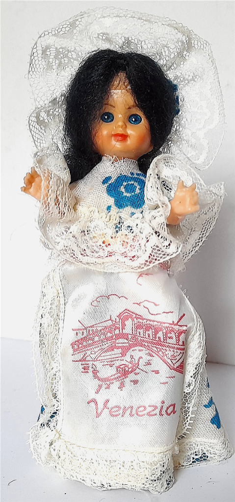 * BIANCA * DOLL - SATIN DRESS - VENEZIA - 14 cm VERY GOOD | in Wrotham ...