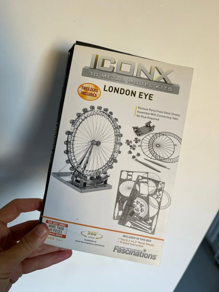 Iconx London Eye 3D Metal Model Kit | in Hackney, London | Gumtree