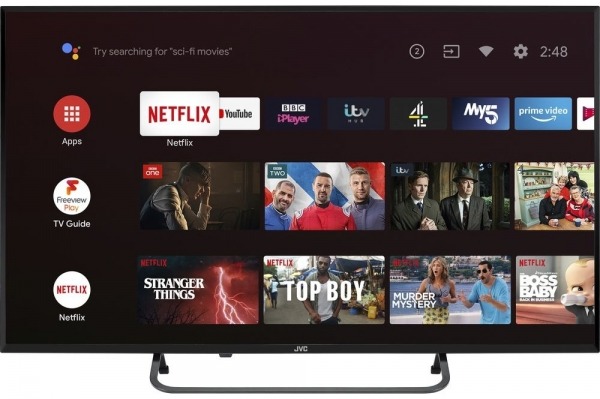 43 inch JVC LT-43CA790 Full HD Freeview Play Android Smart LED TV | in ...