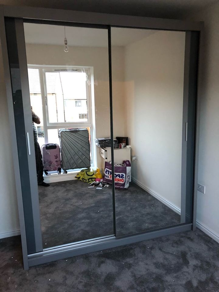 2 Door Sliding Mirror Wardrobe 3 Door Sliding mirror Wardrobe | in ...