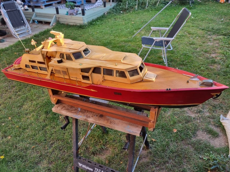 Rare Collectable 1970s hanseat precedent 51" radio controlled model ...